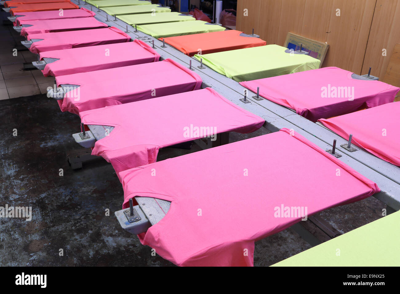 Shirt manufacturing hi-res stock photography and images - Alamy