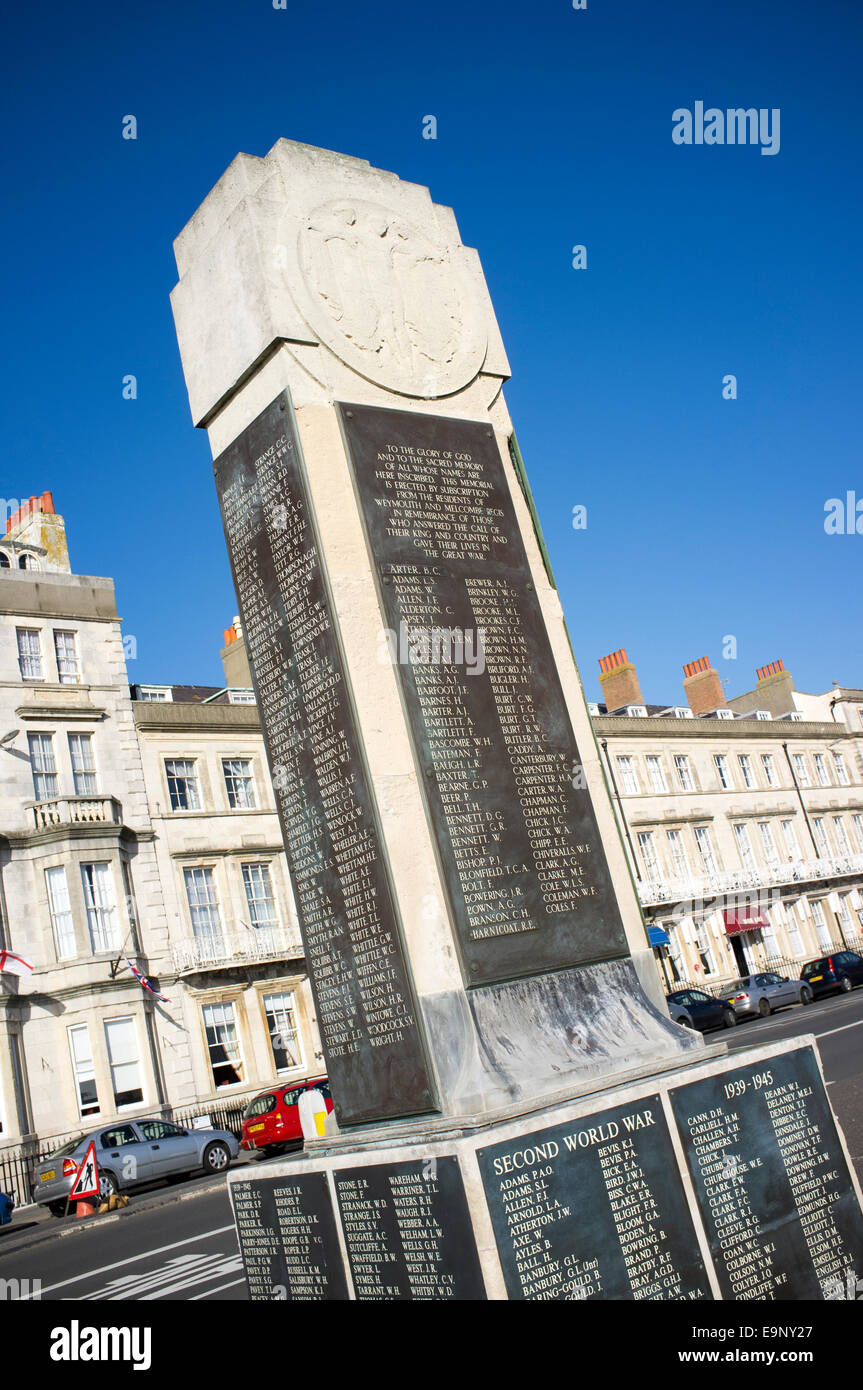 Weymouth war memorial hi-res stock photography and images - Alamy