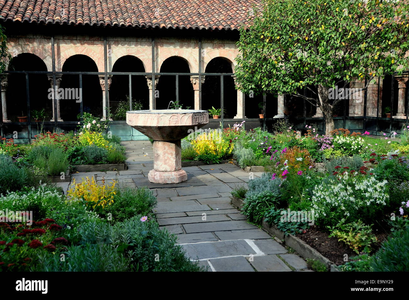 Medieval Cloister Garden