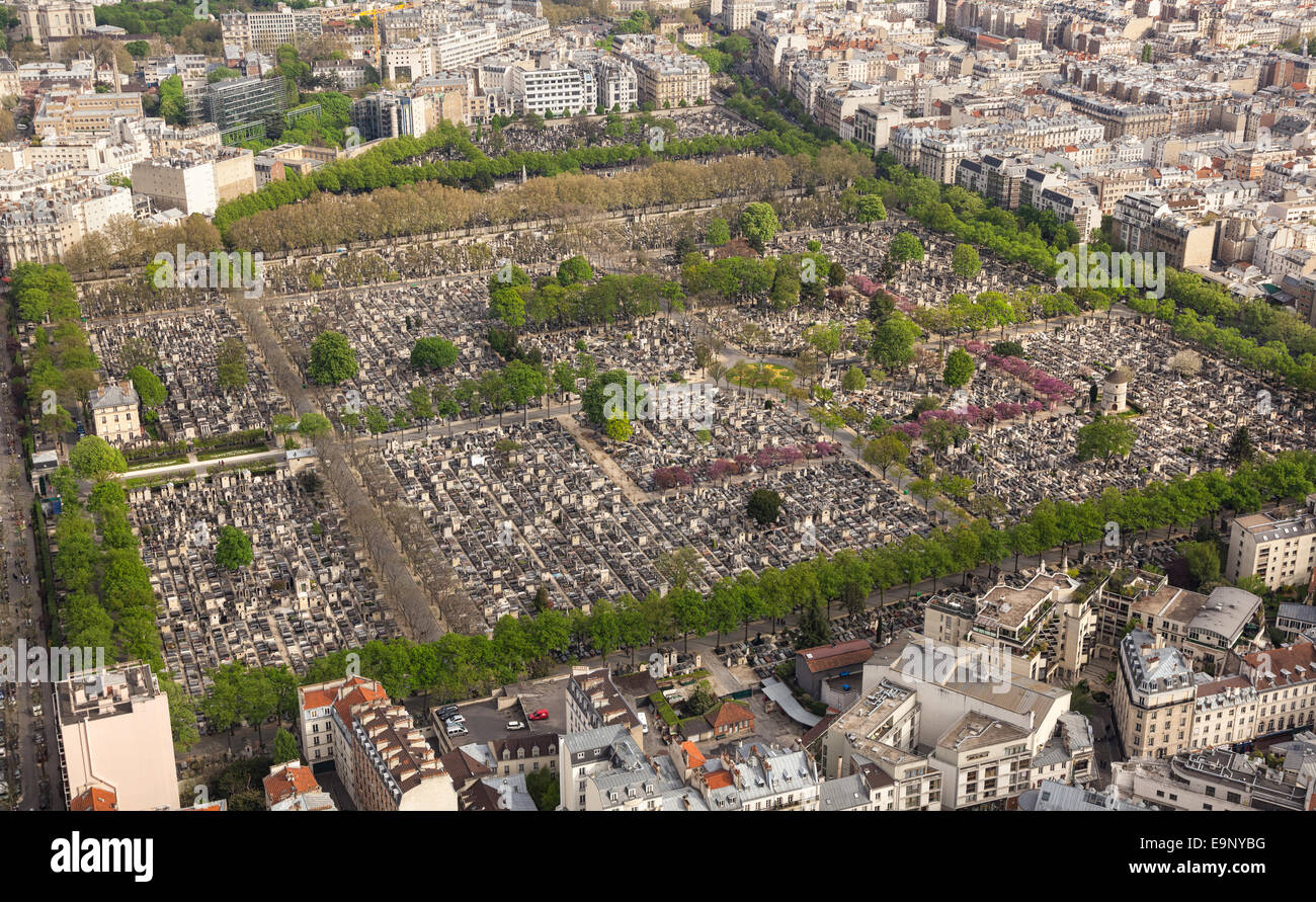 Aerial view of cemetery hi-res stock photography and images - Alamy