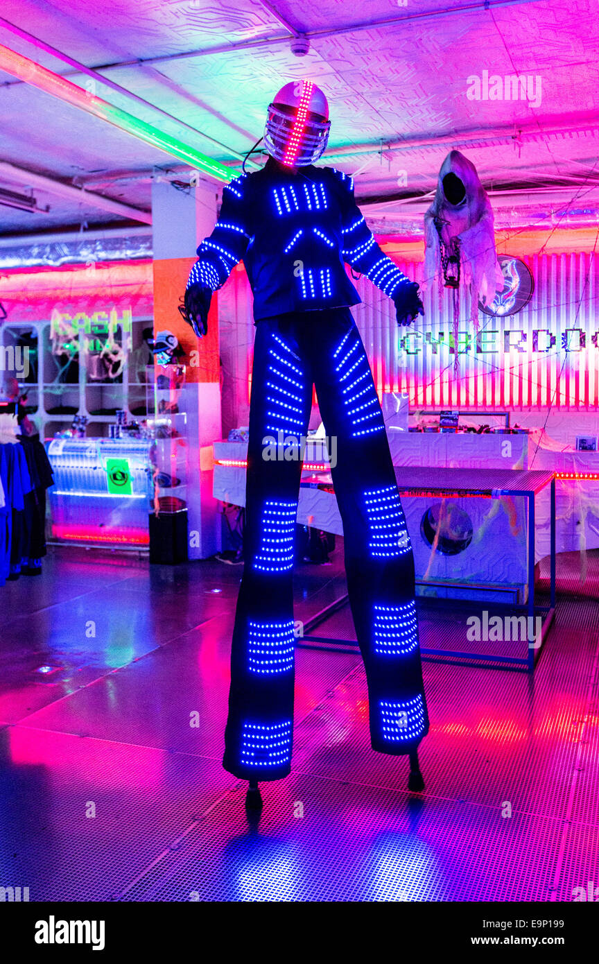 Cyber Robot Man Camden Market London UK Stock Photo - Alamy
