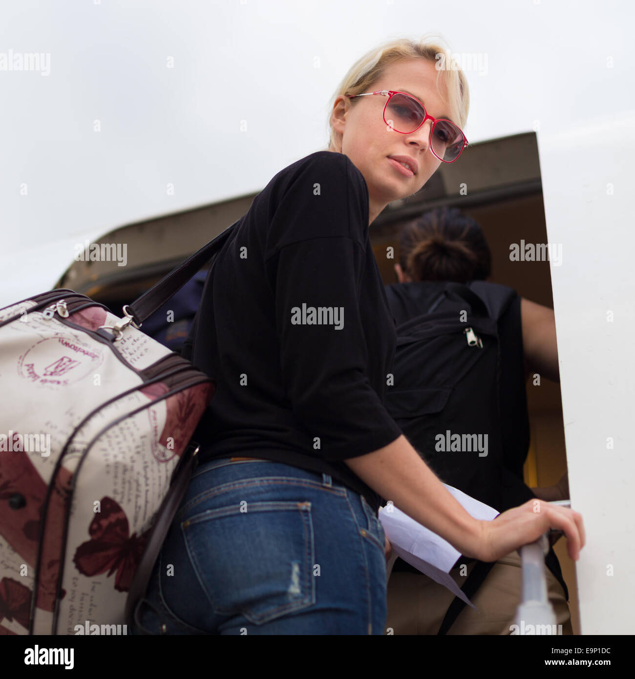 Boarding plane hi-res stock photography and images - Alamy