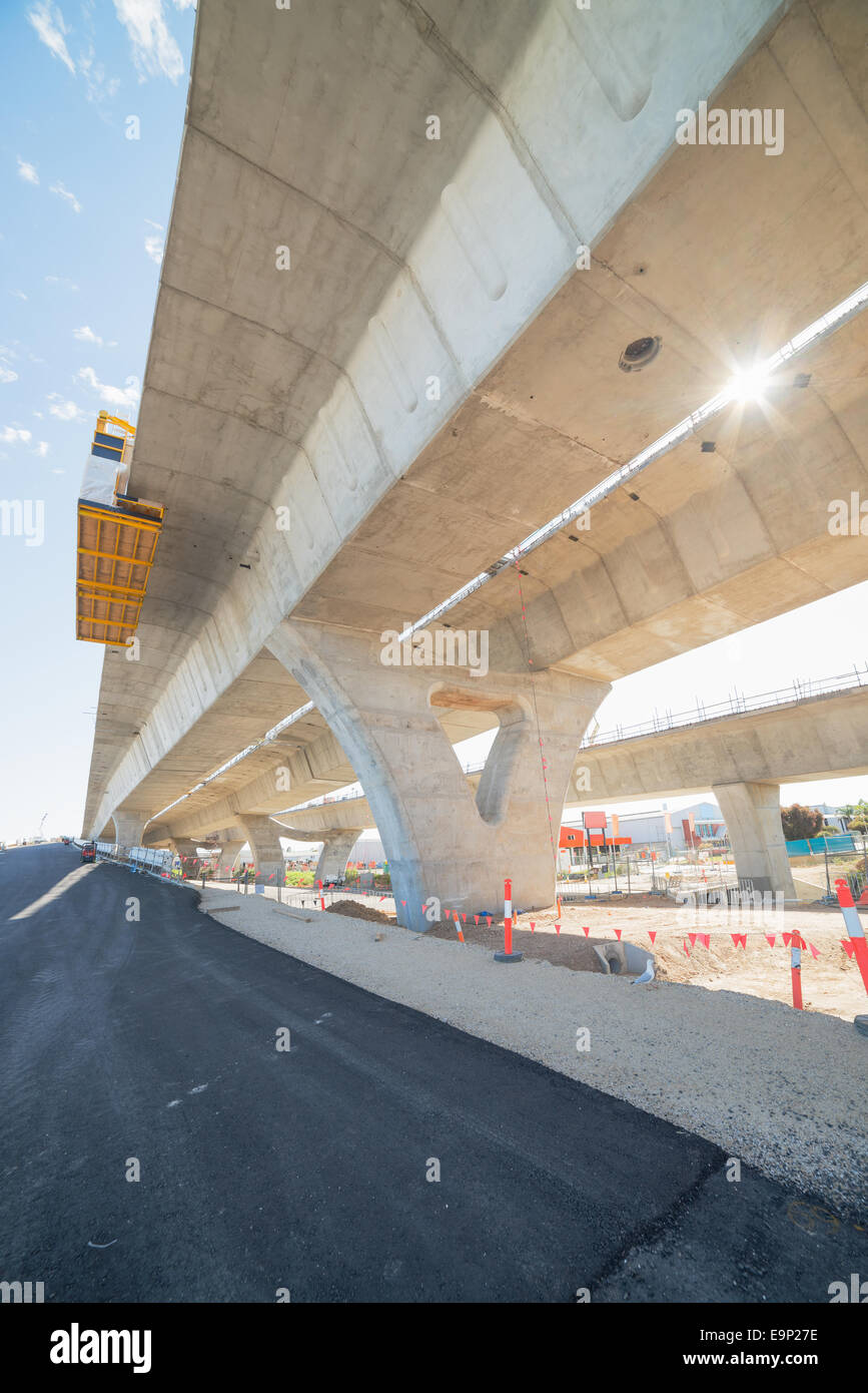 fragment view of the road under reconstruction Stock Photo - Alamy
