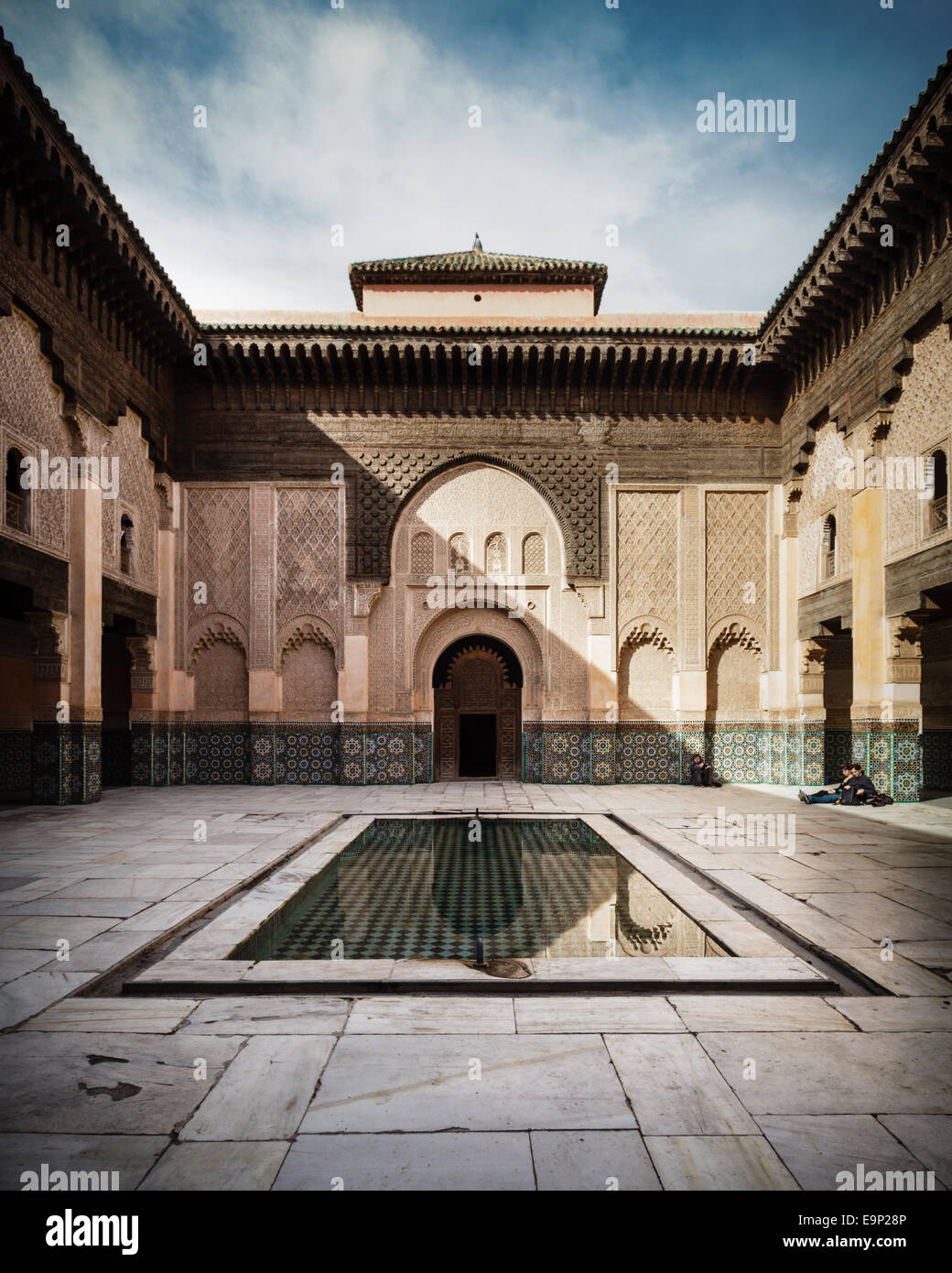 Medersa Ben Youssef, Marrakesh, Morocco Stock Photo - Alamy