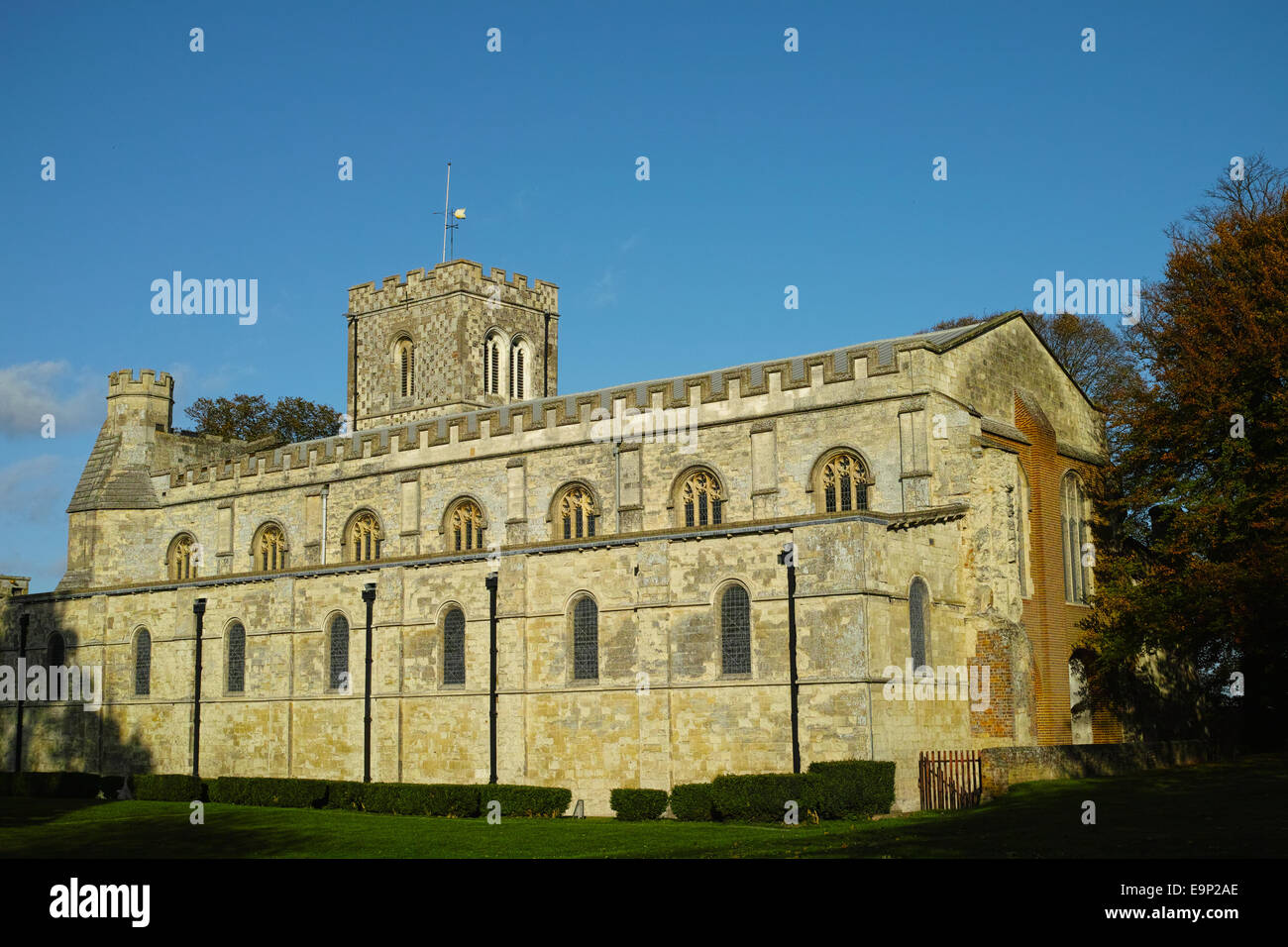 The Priory Church of St Peter in Dunstable, Bedfordshire, England Stock ...