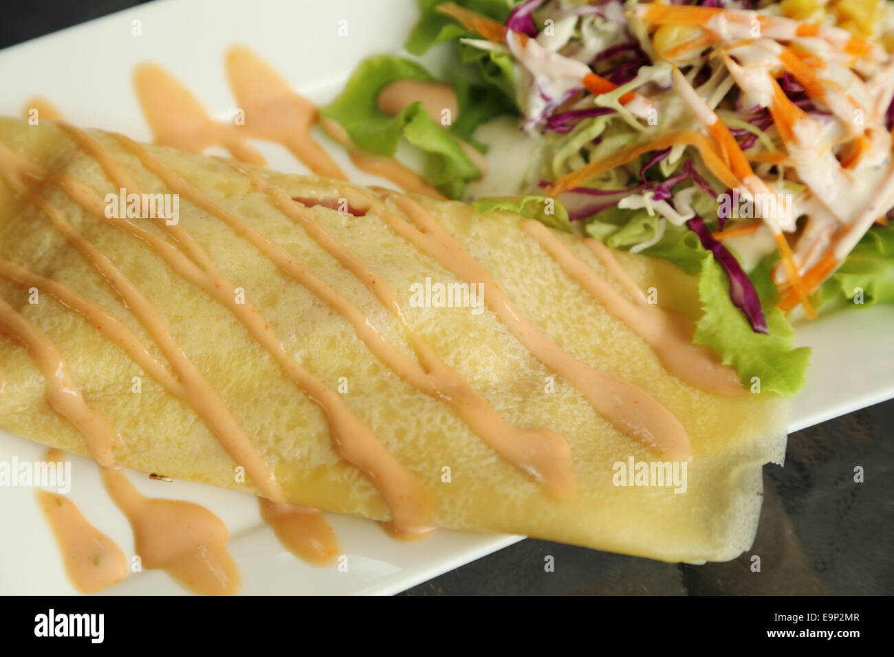 Crepes cake hi-res stock photography and images - Alamy