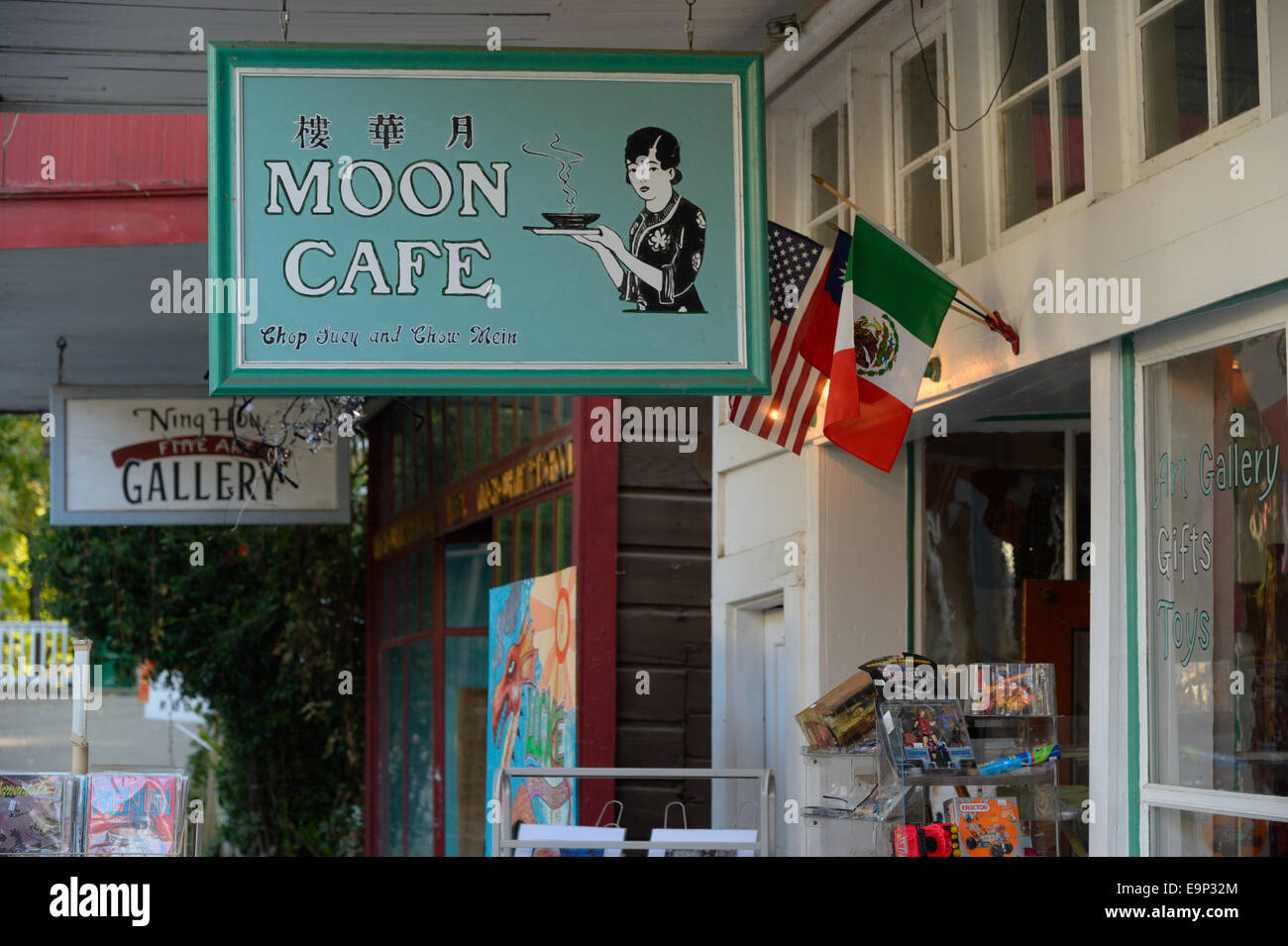 Locke Historic District (Lockeport), CA Stock Photo - Alamy