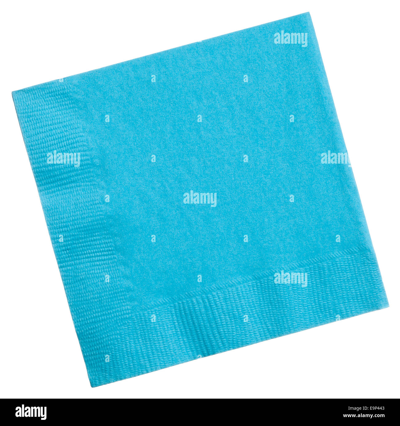 Square napkin isolated on white background, close up Stock Photo - Alamy