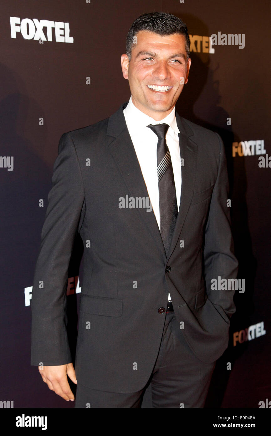 Sydney, Australia. 30th October, 2014. Fox Sports presenter John Aloisi ...