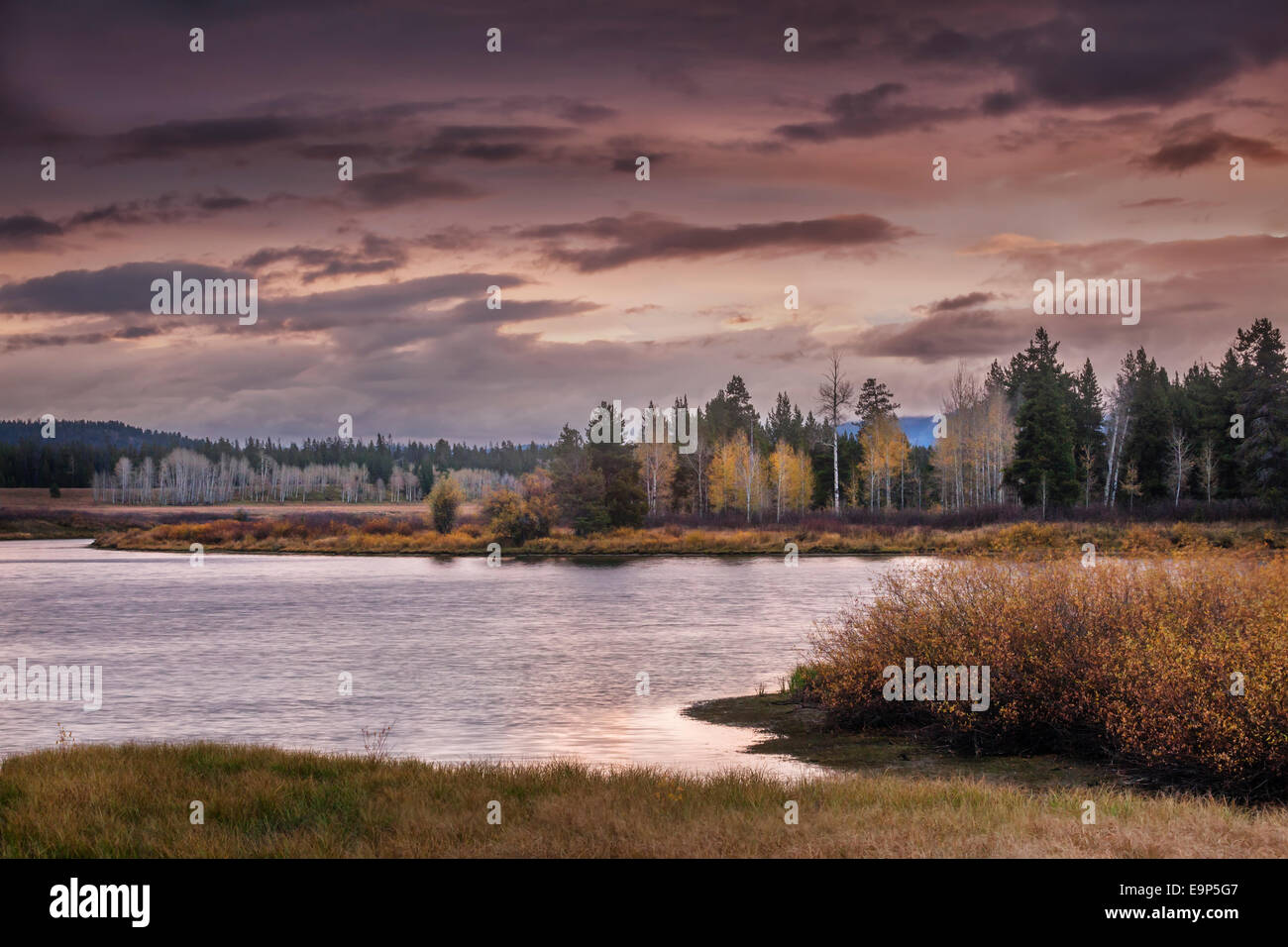 Dawn grand tetons hi-res stock photography and images - Alamy