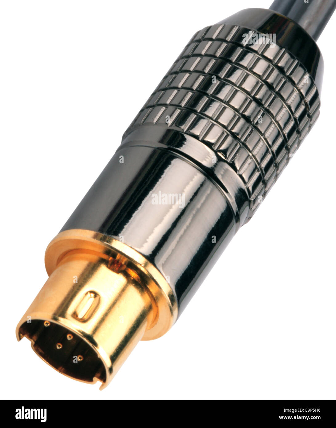 Male Plug Connector Isolated Stock Photo - Alamy