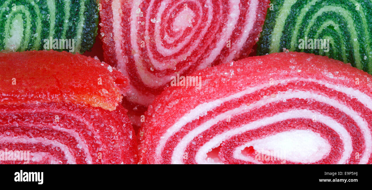Multicolor Fruit Jelly Stock Photo - Alamy