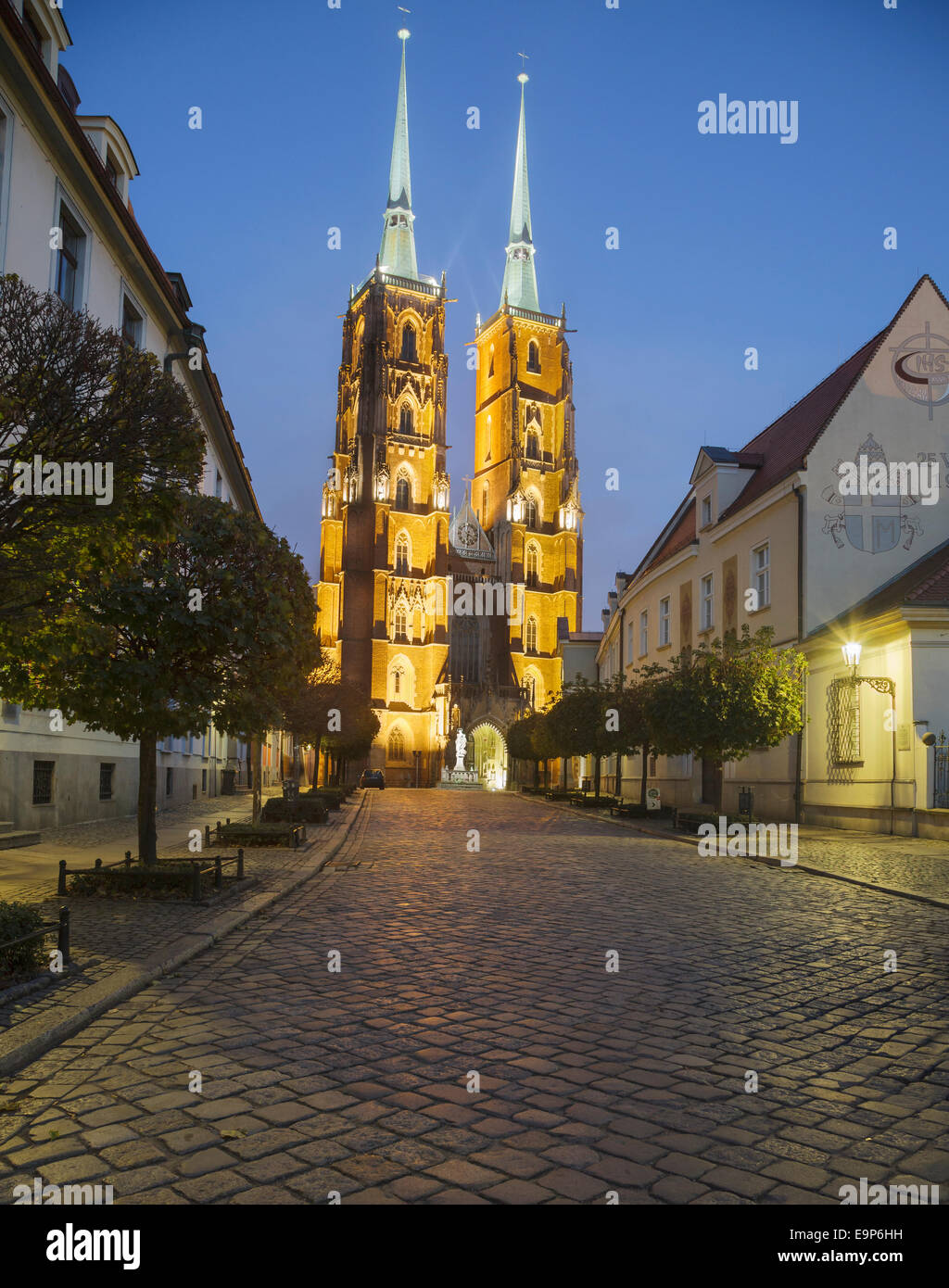 Cathedral of St. John the Baptist on Plac Katedralny Cathedral Platz on ...