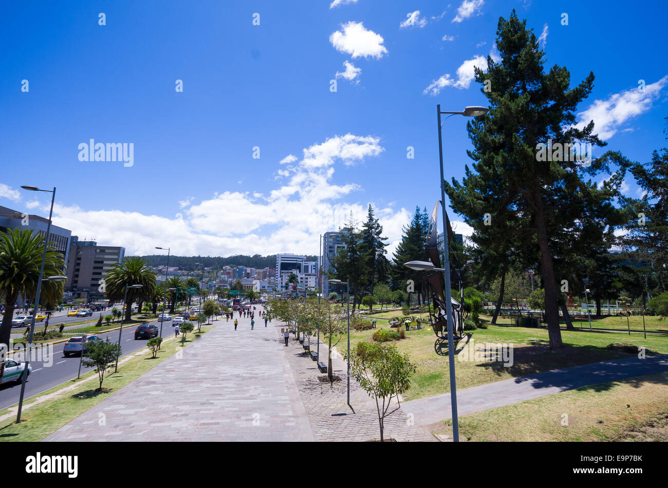 Quito street sign ecuador hi-res stock photography and images - Alamy