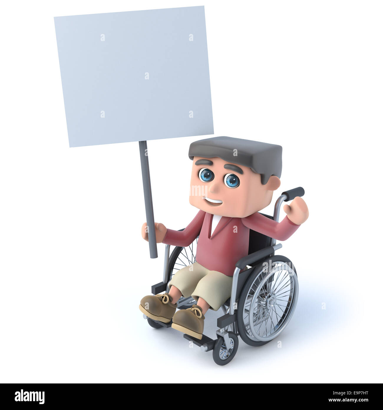 Happy boy in 3d Cut Out Stock Images & Pictures - Alamy