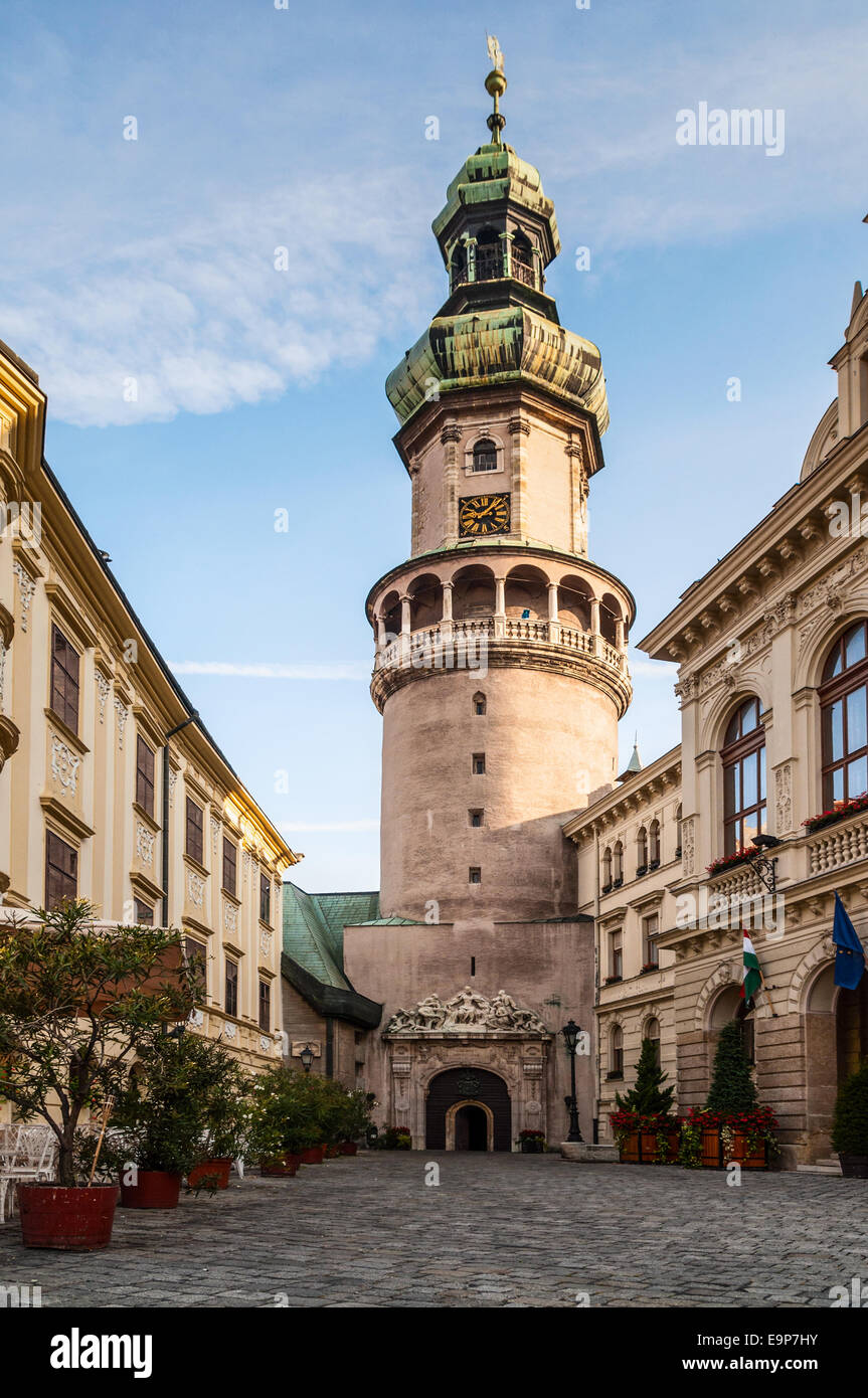 Tower is the symbol of the city of Sopron Stock Photo - Alamy