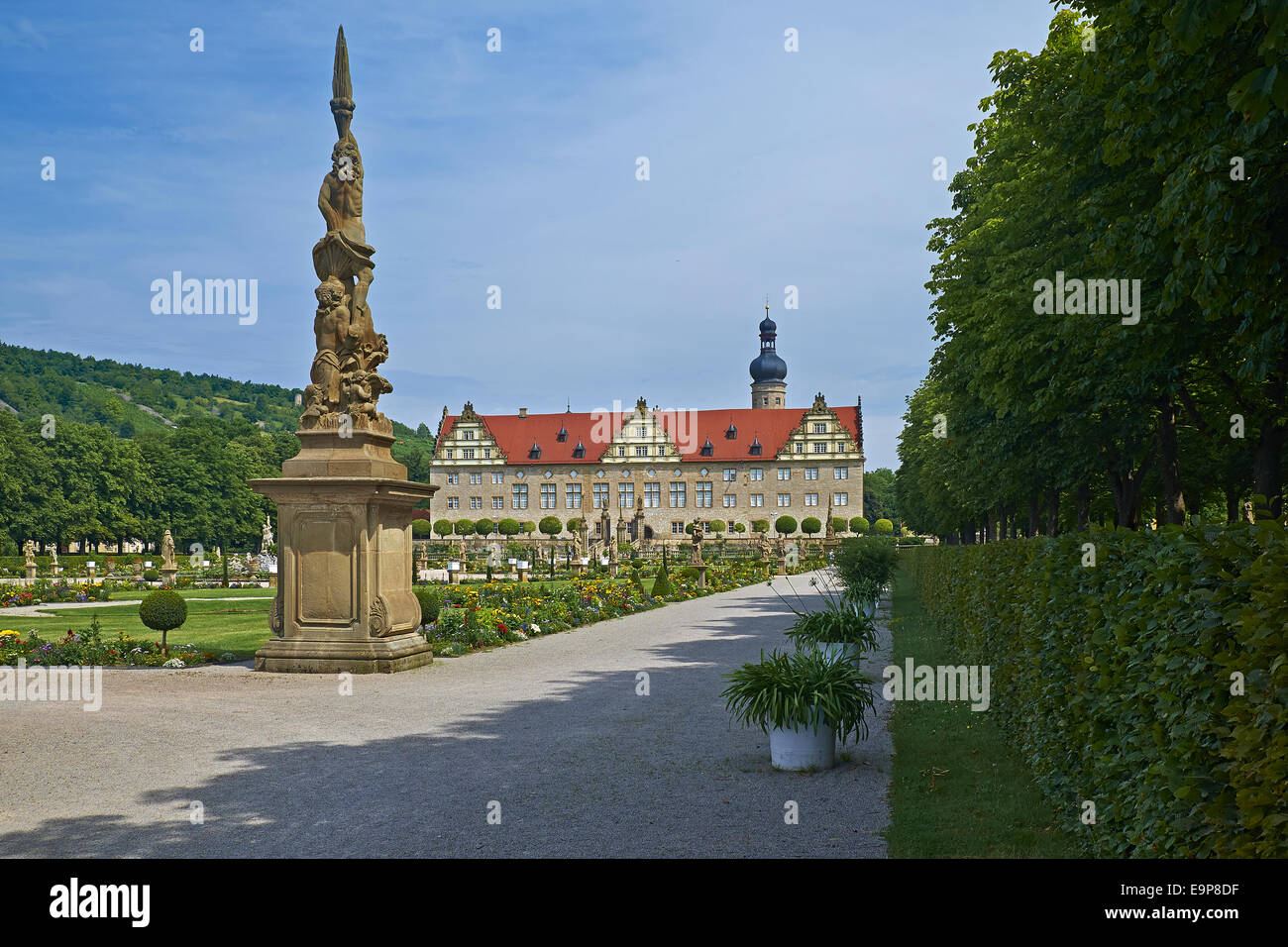 Weikersheim Castle, Baden-Wuerttemberg, Germany Stock Photo - Alamy