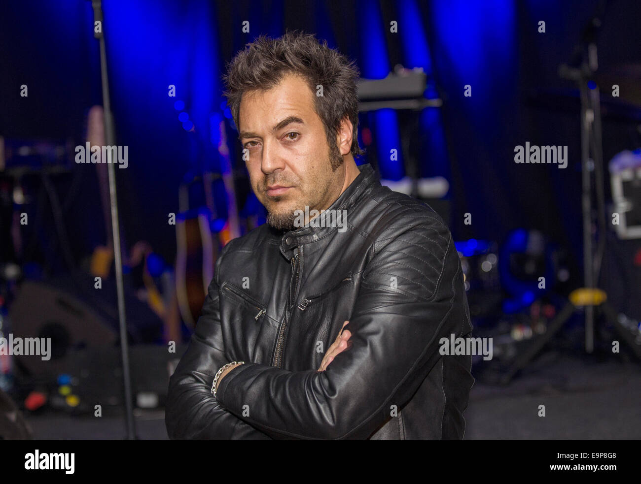 Berlin, Germany. 30th Oct, 2014. German singer and musician Laith Al ...