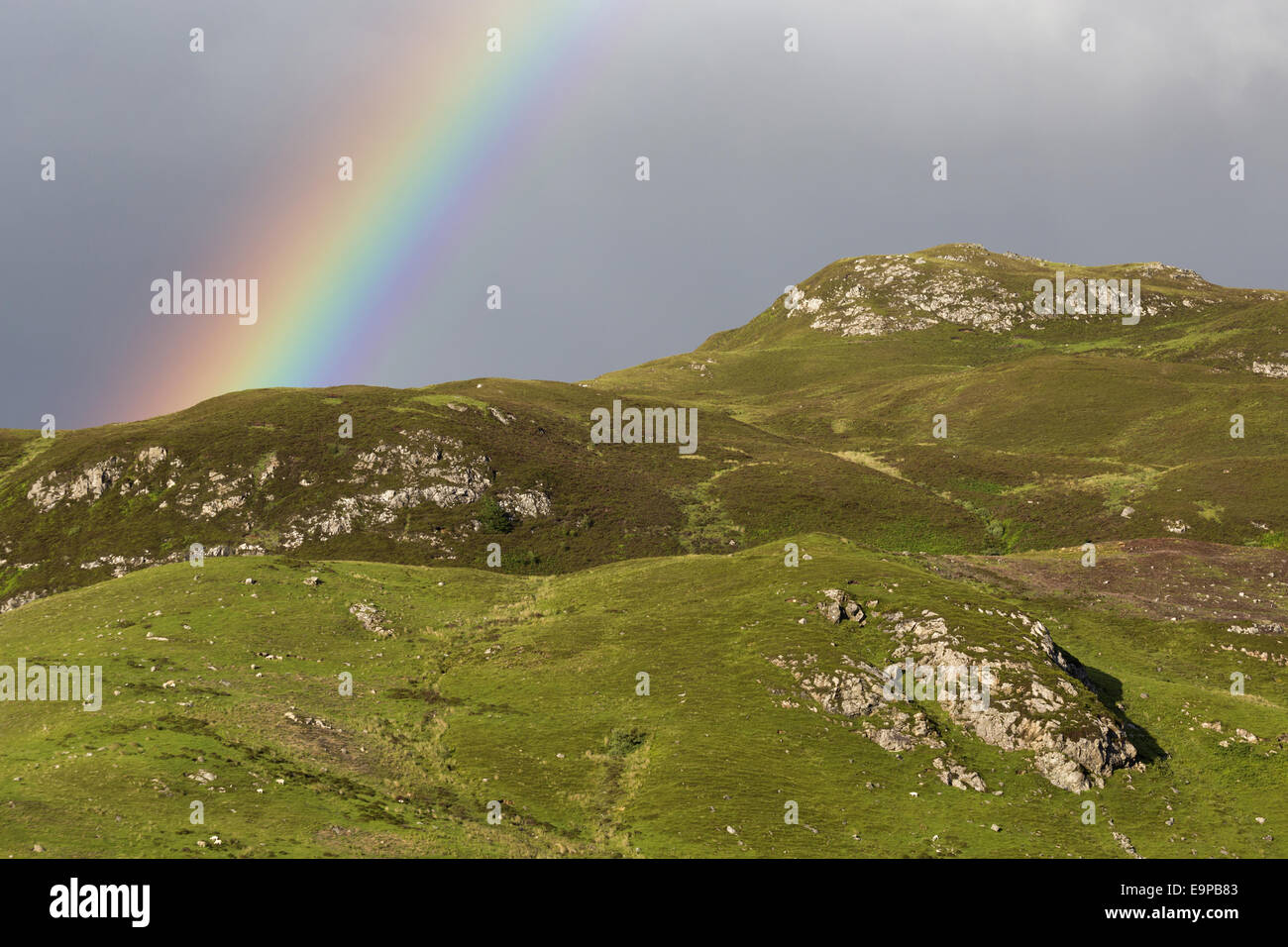 Scottish highlands rainbow hi-res stock photography and images - Alamy