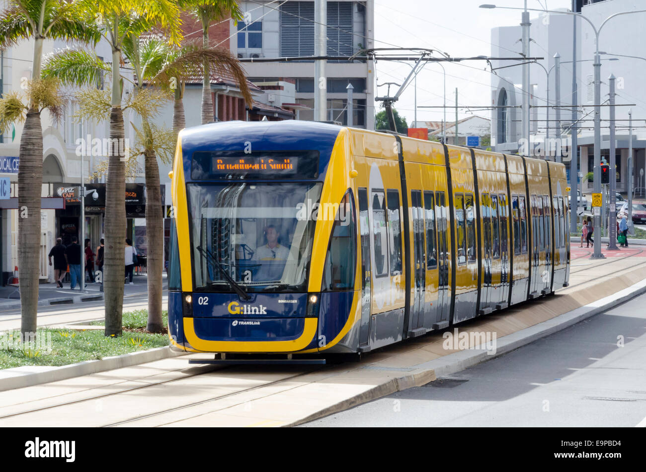Link tram southport gold coast hi-res stock photography and images - Alamy