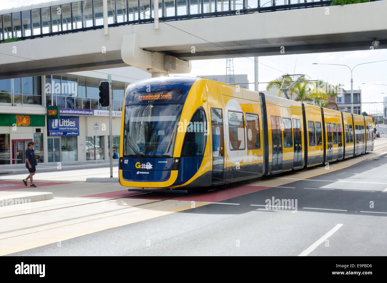 G:Link tram, Southport, Gold Coast, Queensland, Australia Stock Photo ...