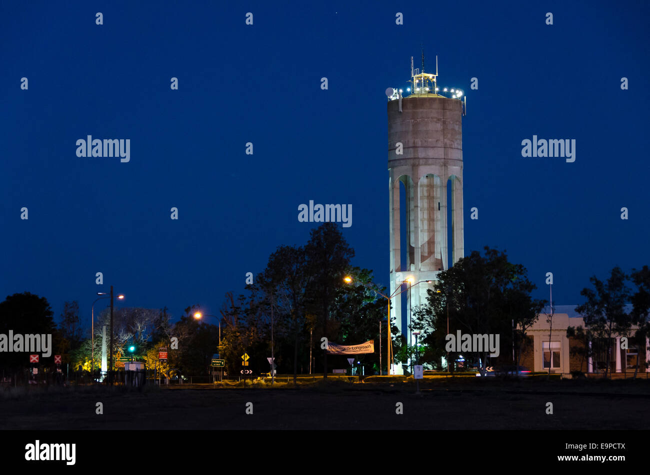 Water tower, Longreach, Queensland, Australia Stock Photo - Alamy