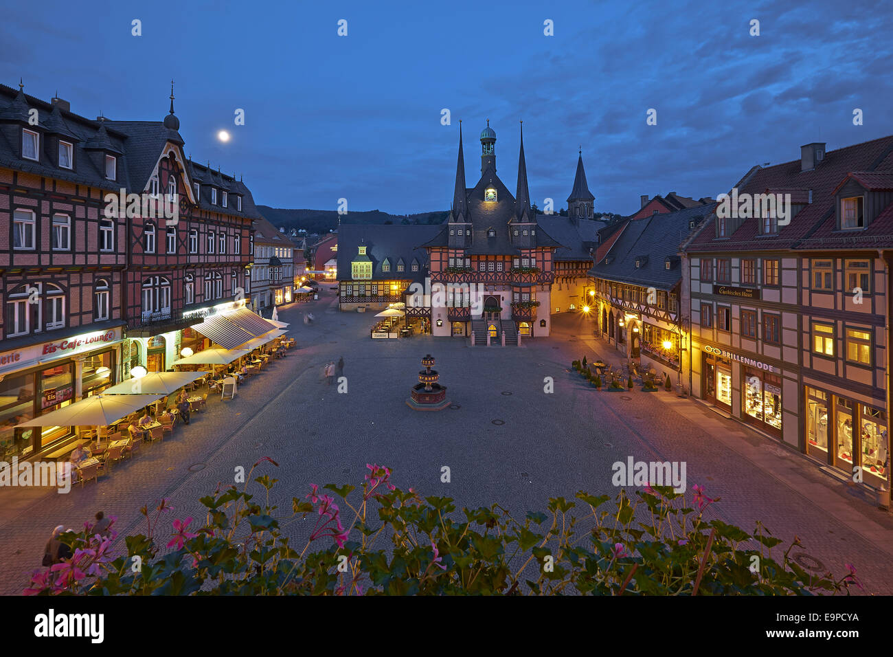 City Hall in Wernigerode, Germany Stock Photo - Alamy