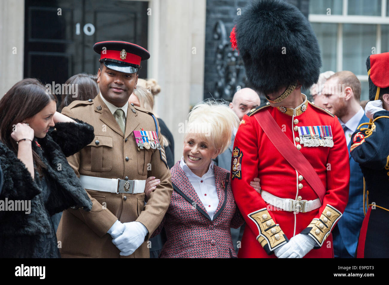 Downing Street, London, UK. 30th October, 2014. The London Poppy Day ...