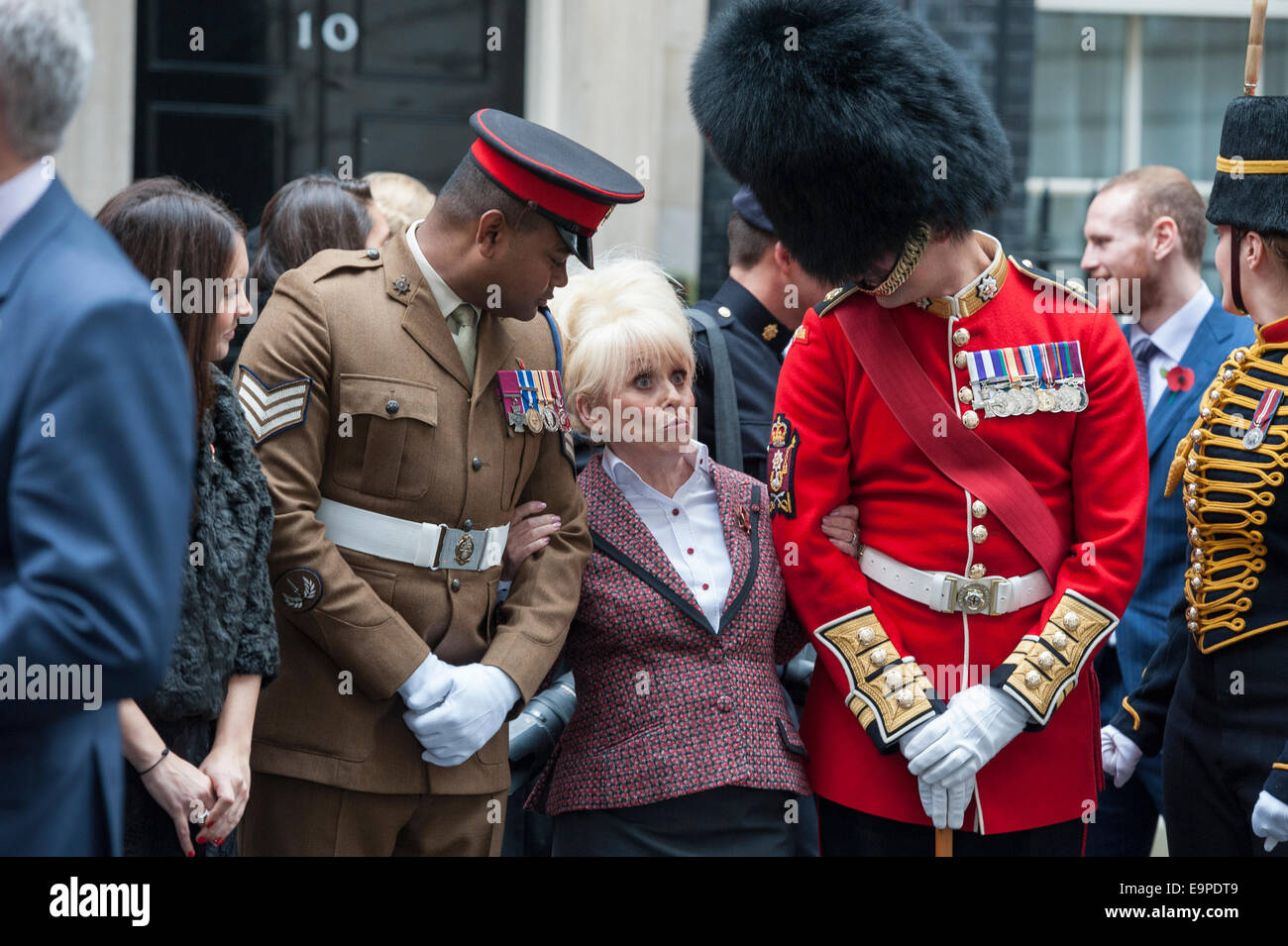 Downing Street, London, UK. 30th October, 2014. The London Poppy Day ...