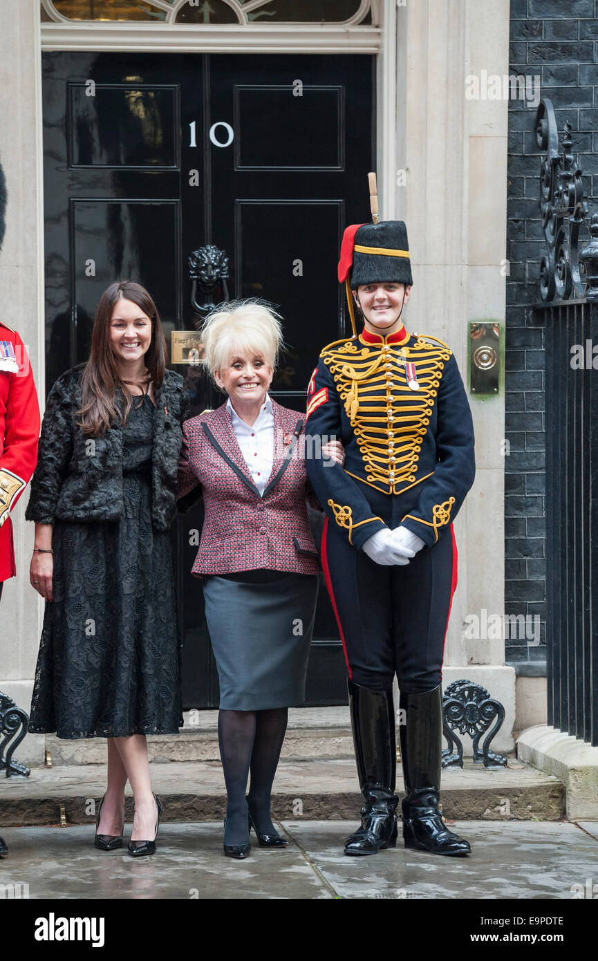 Downing Street, London, UK. 30th October, 2014. The London Poppy Day ...