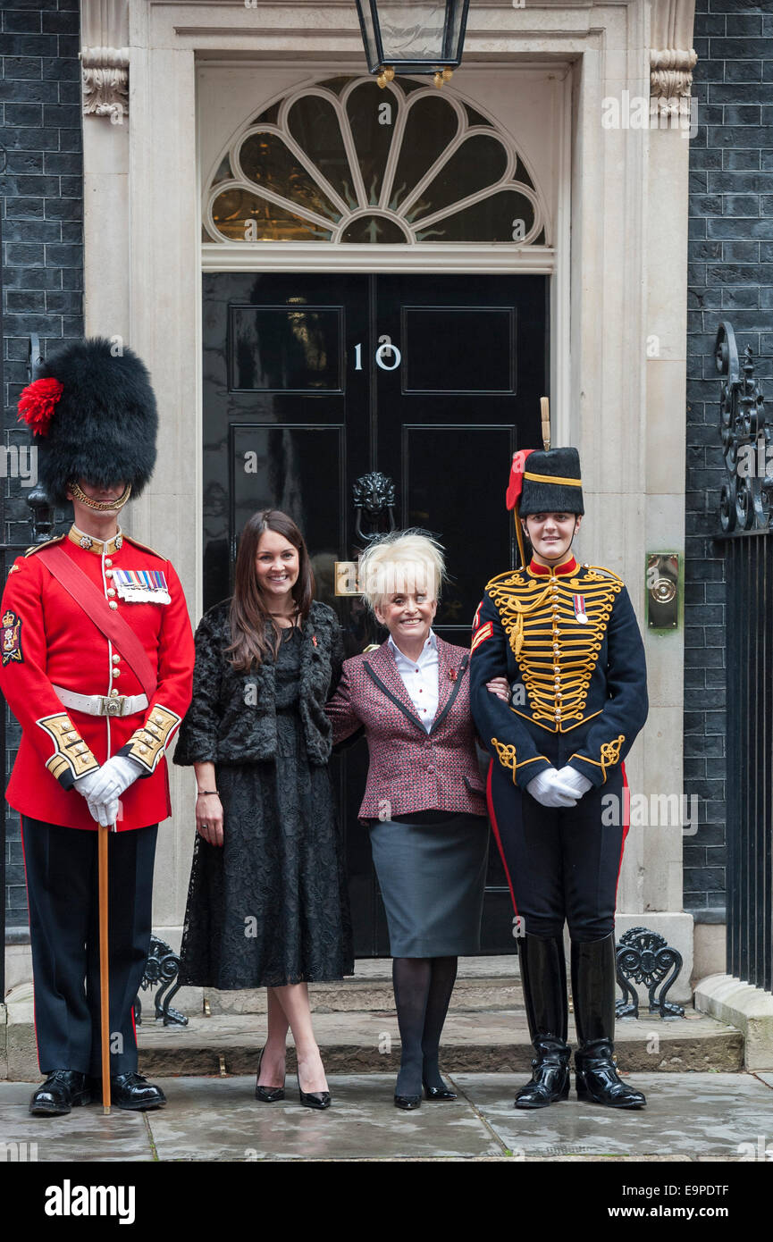 Downing Street, London, UK. 30th October, 2014. The London Poppy Day ...