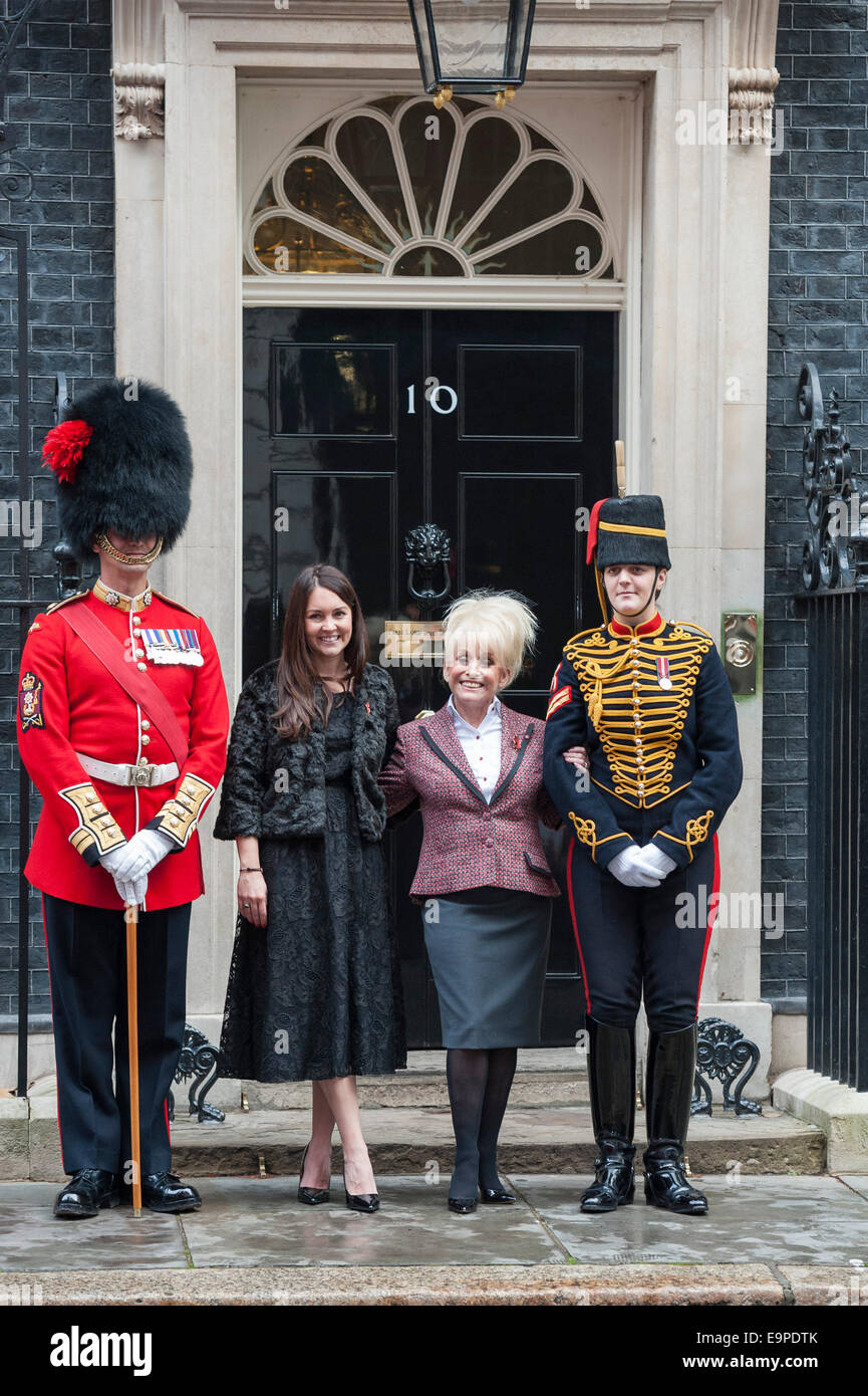 Downing Street, London, UK. 30th October, 2014. The London Poppy Day ...