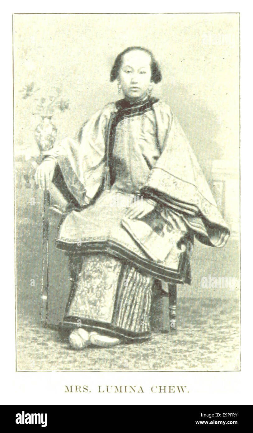 This 1898 depiction by Beck showcases Mrs. Lumina Chew, capturing the ...
