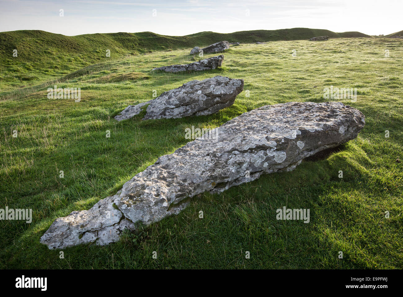 Peak District Stone Circle Stock Photos & Peak District Stone Circle ...