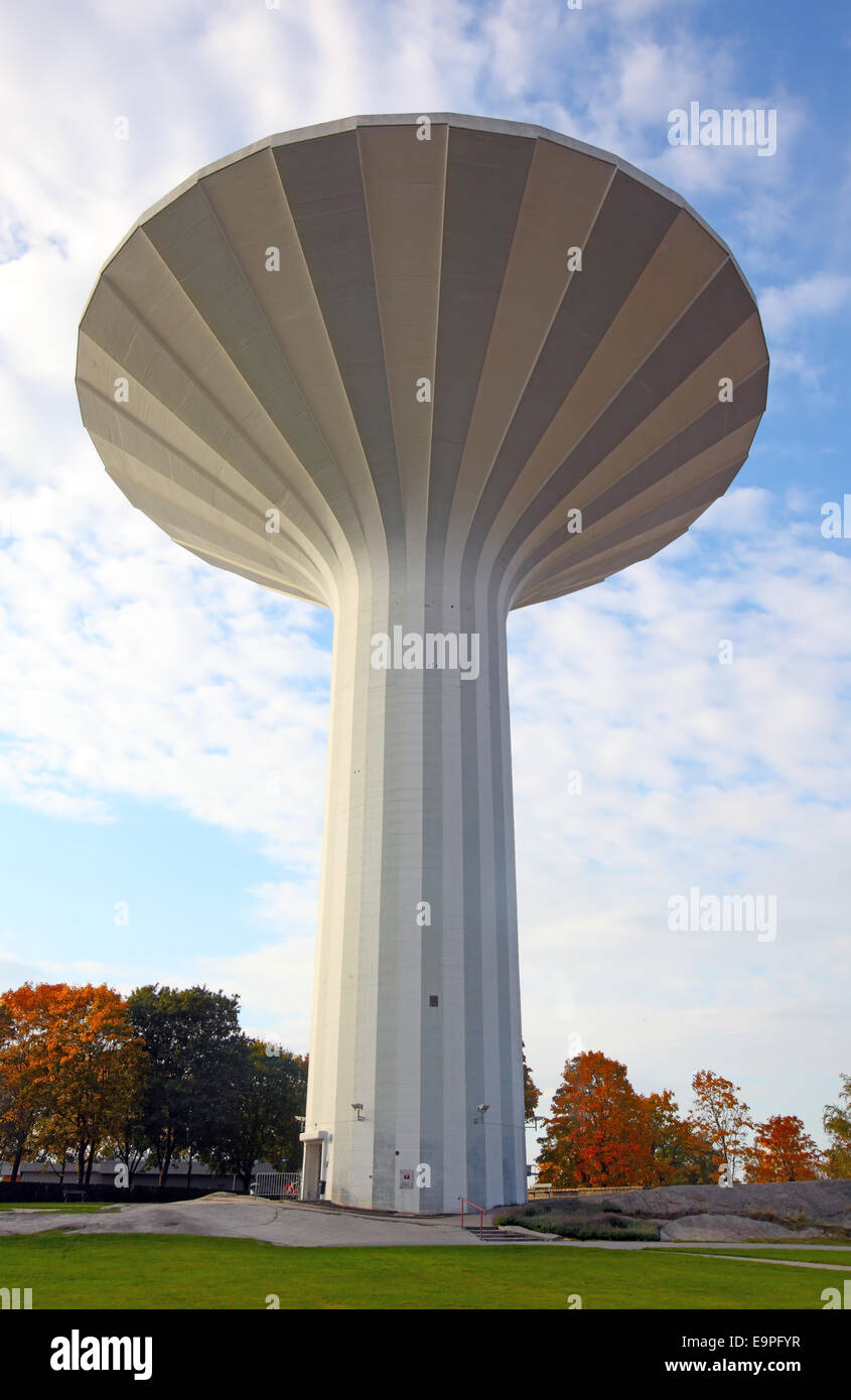 Abstract water towers Stock Photo - Alamy