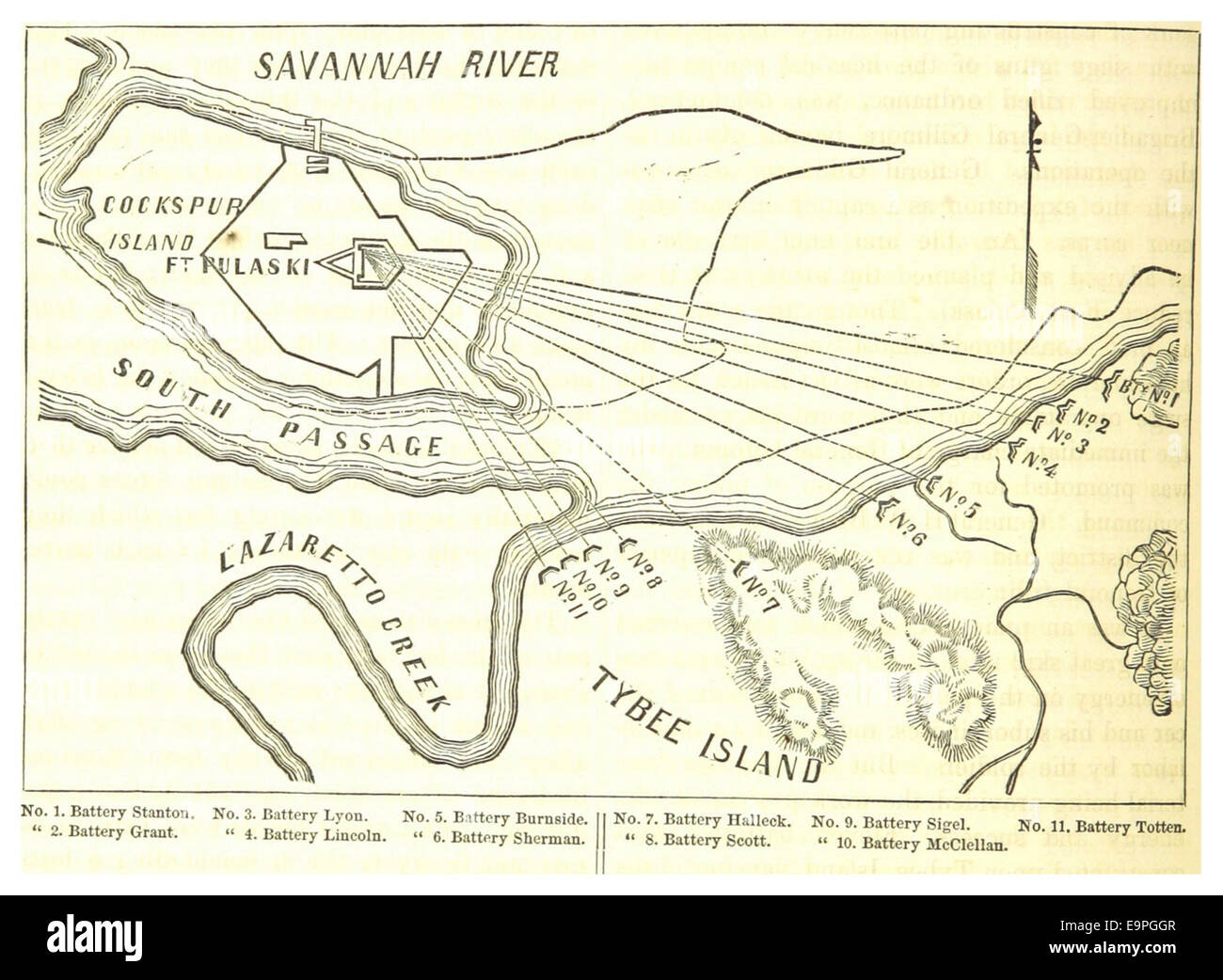 Pulaski map hi-res stock photography and images - Alamy