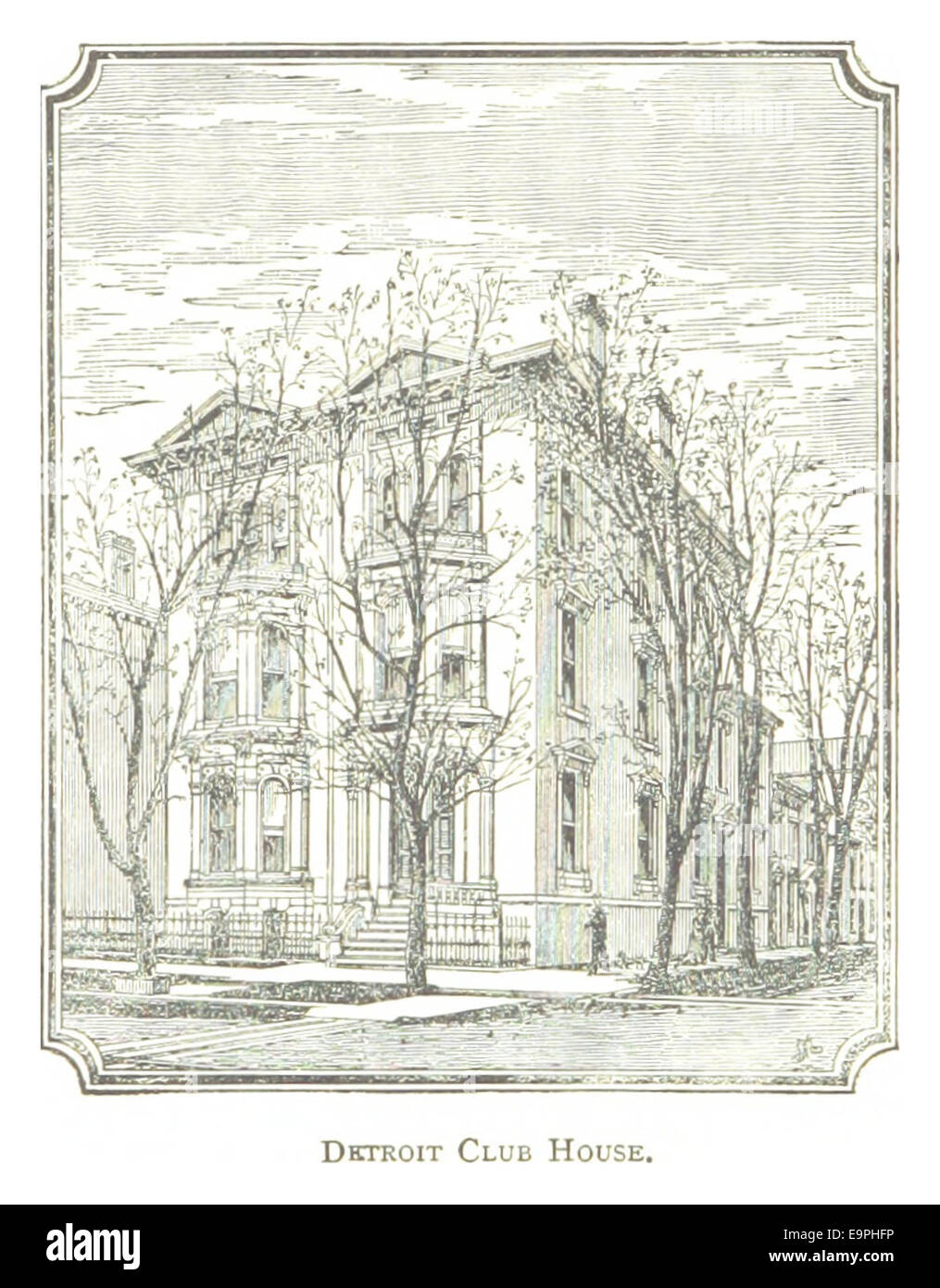 Old club house Cut Out Stock Images & Pictures - Alamy