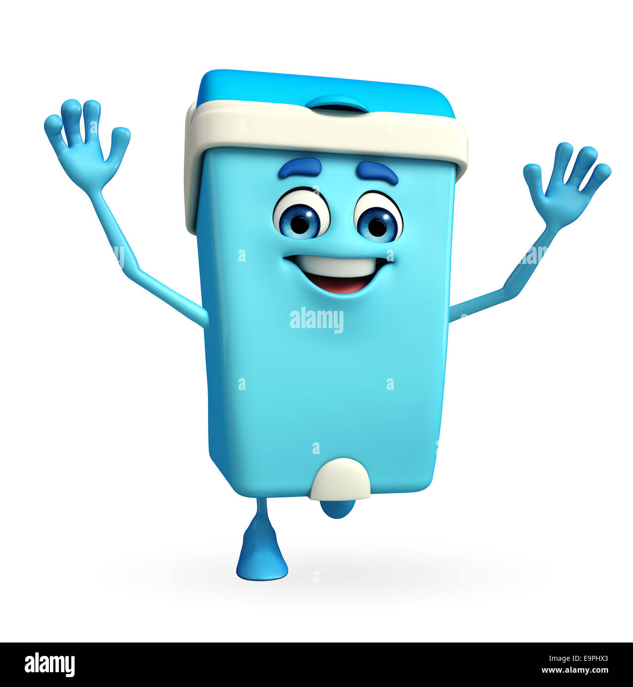 Cartoon Dustbin Stock Photos & Cartoon Dustbin Stock Images - Alamy