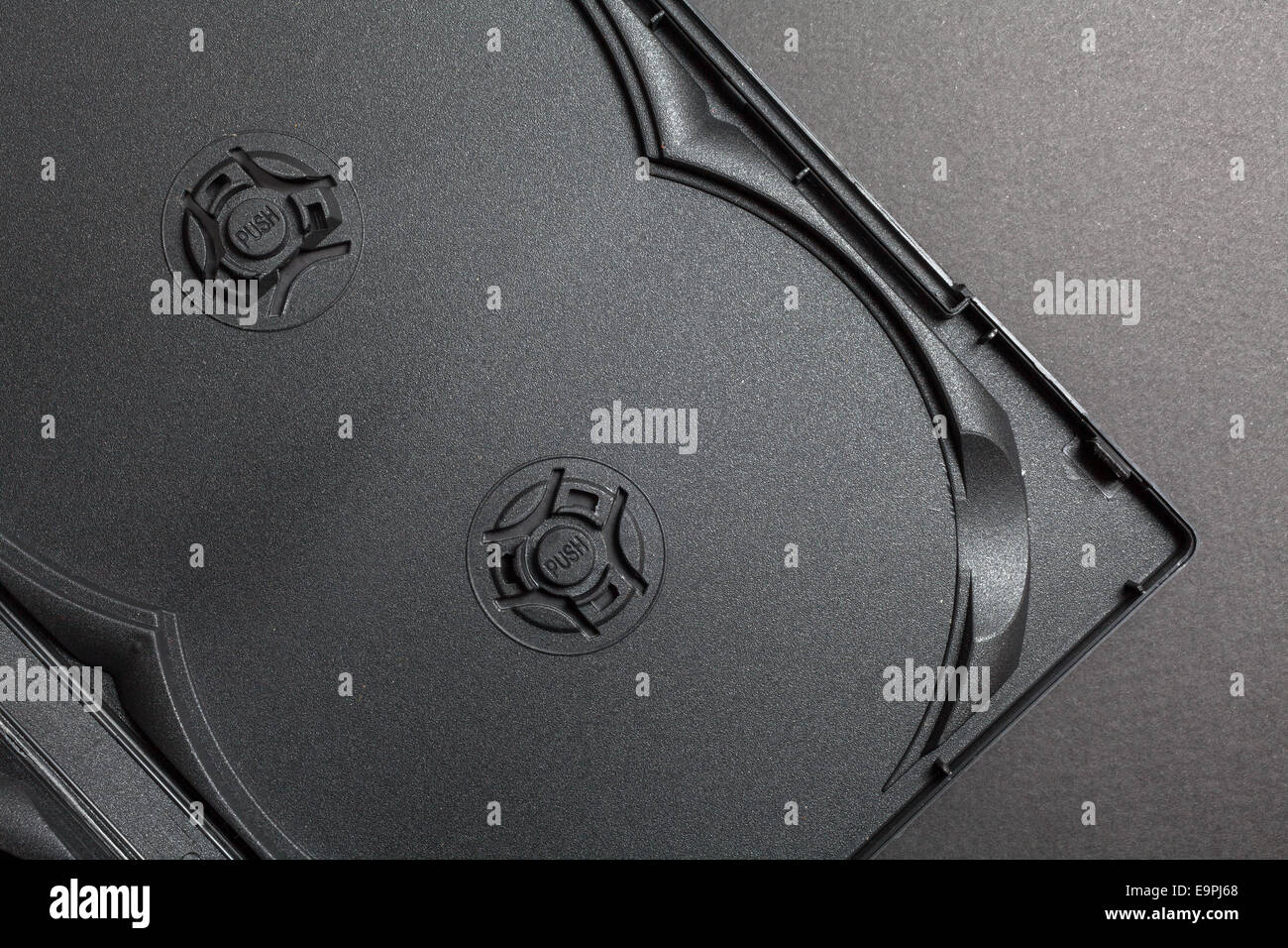 Inside of DVD or CD case Stock Photo - Alamy