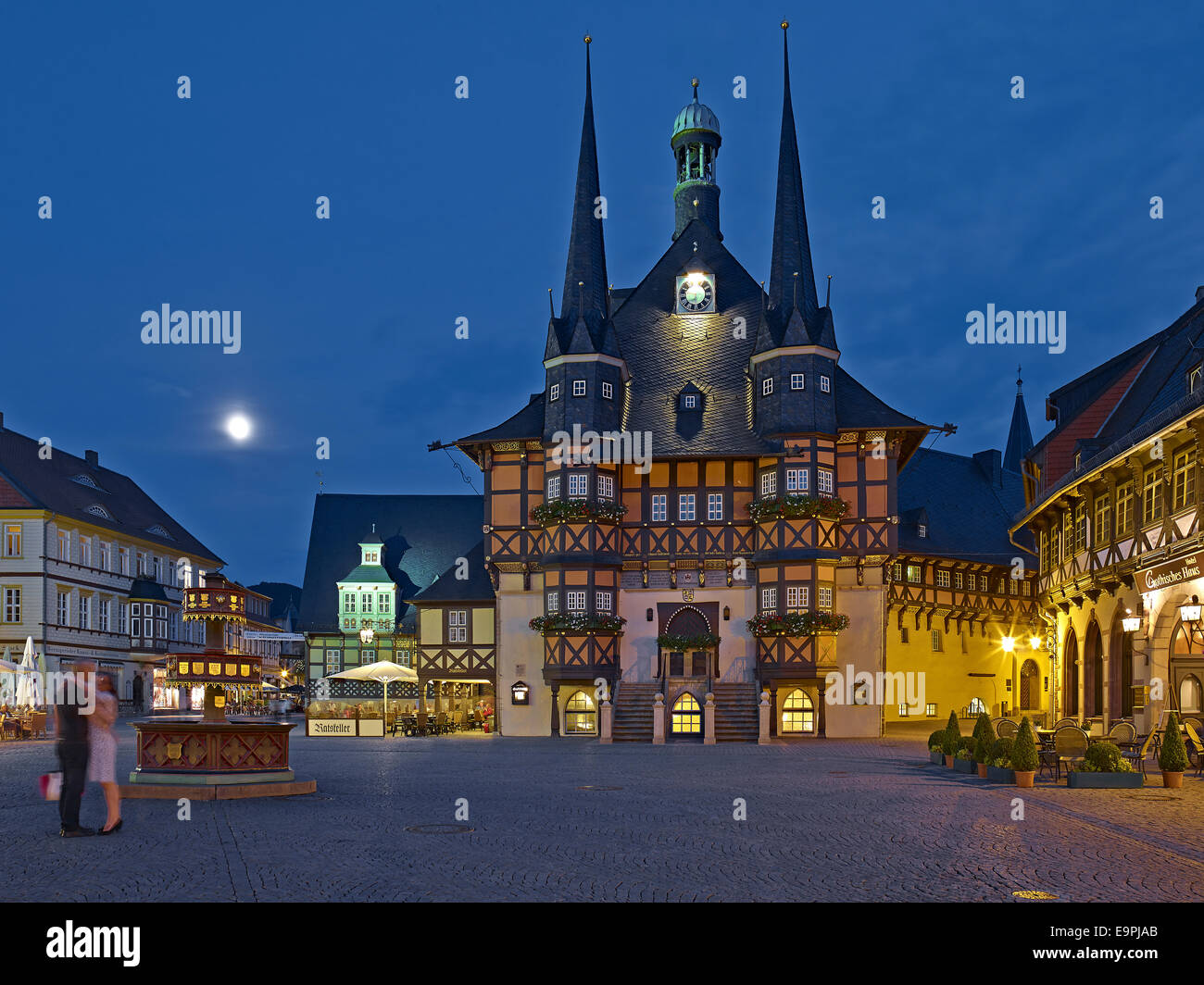 City Hall in Wernigerode, Germany Stock Photo - Alamy