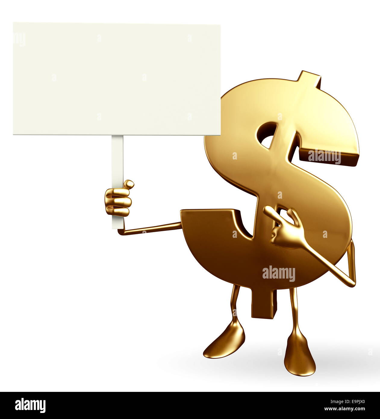 Cartoon character dollar sign hi-res stock photography and images - Alamy