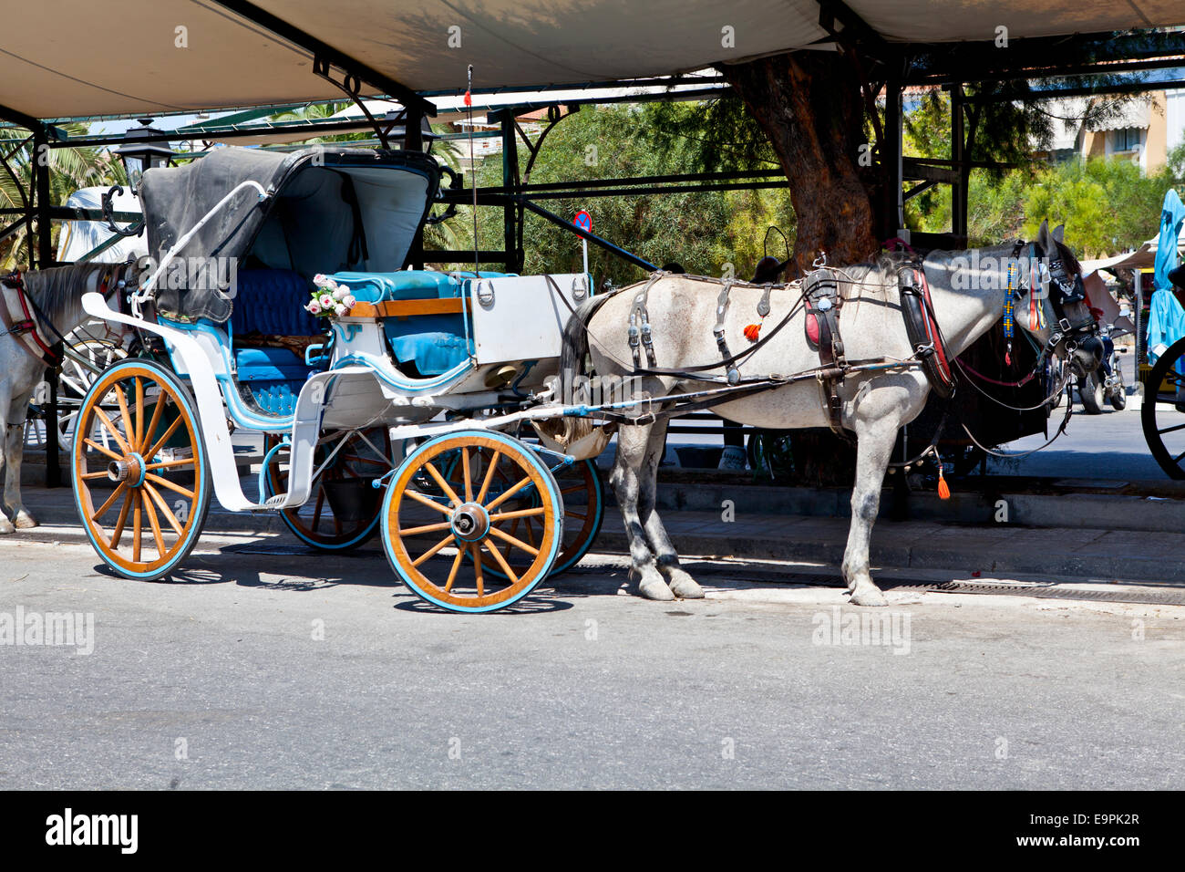 Greek cart hi-res stock photography and images - Alamy
