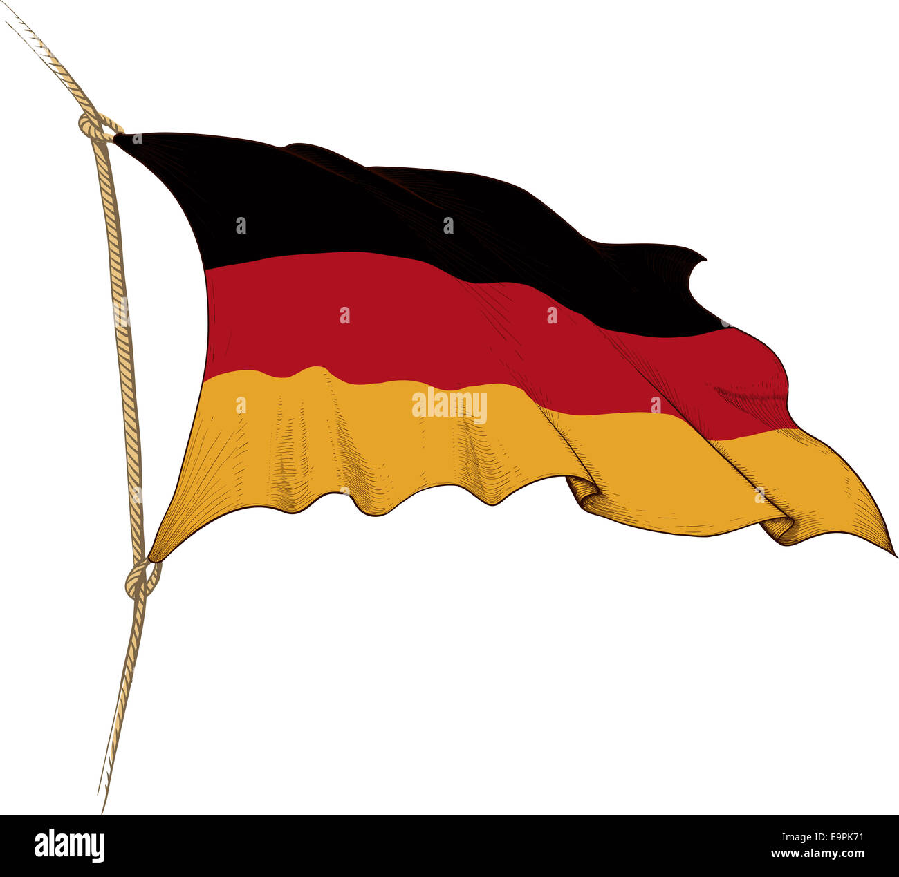 flag of Germany Stock Photo - Alamy