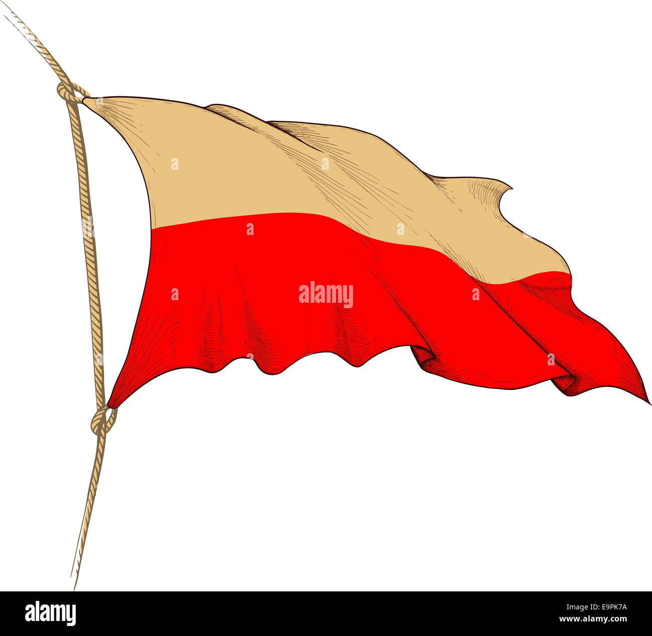 flag of Poland Stock Photo - Alamy