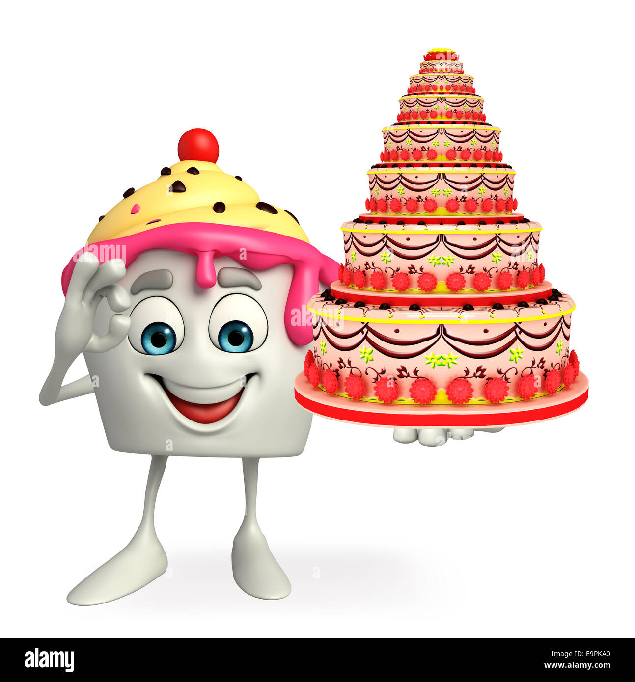 Cartoon character ice cream cake hi-res stock photography and images ...