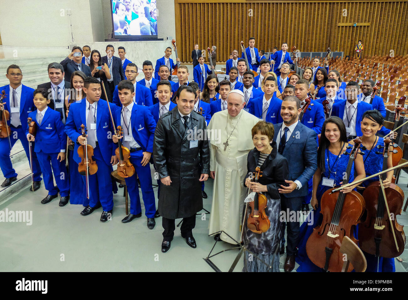 Rome, Italy. 31st October, 2014. Pope Francis meet the Catholic ...