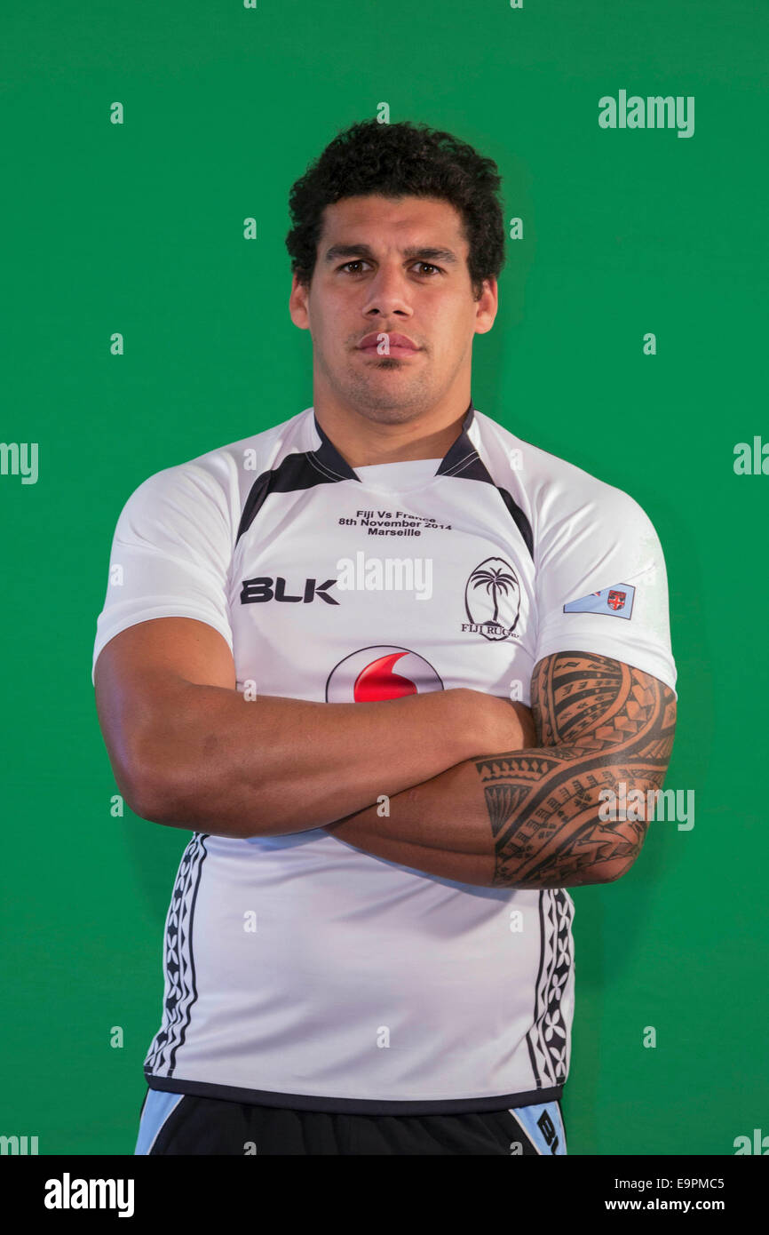 29.10.2014. Fiji. Fiji National Rugby team official portraits. MATAVESI ...