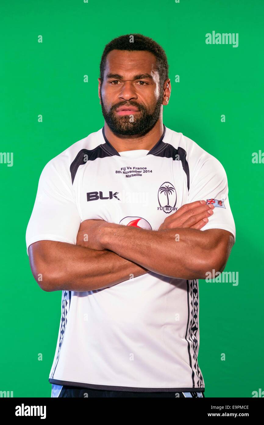 29.10.2014. Fiji. Fiji National Rugby team official portraits. Ravulo ...
