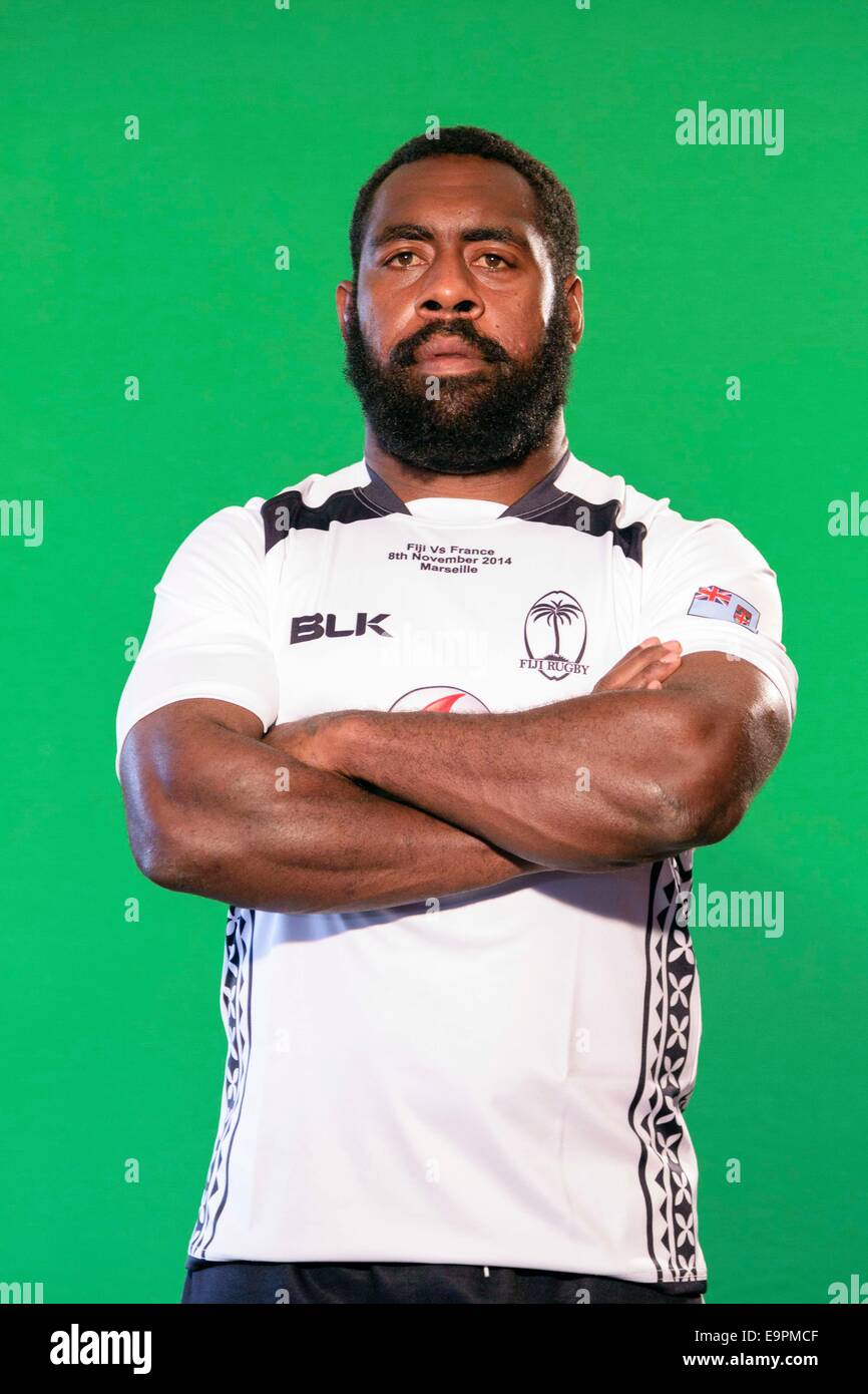 29.10.2014. Fiji. Fiji National Rugby team official portraits. ROMUMU ...