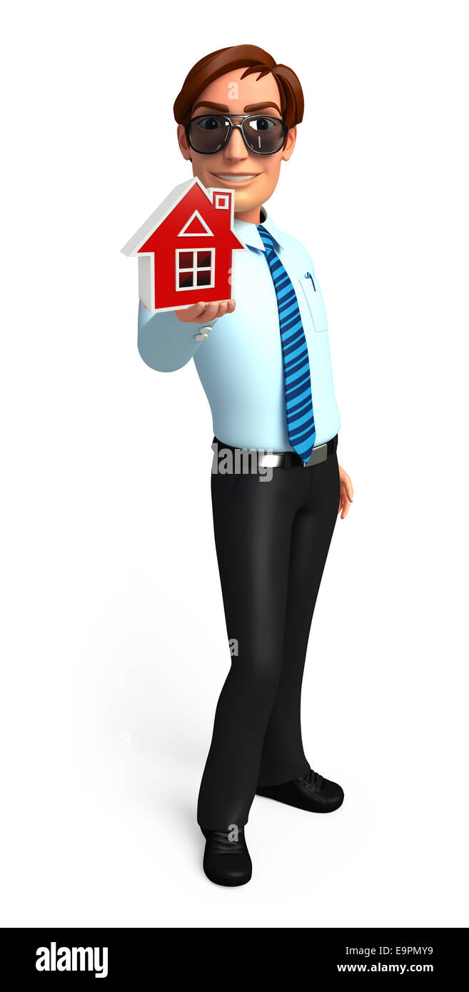 Young service man Stock Photo - Alamy